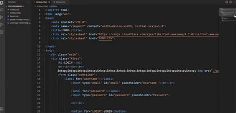 Sameer Khan On Linkedin Designing A Basic Login Form Using Html And