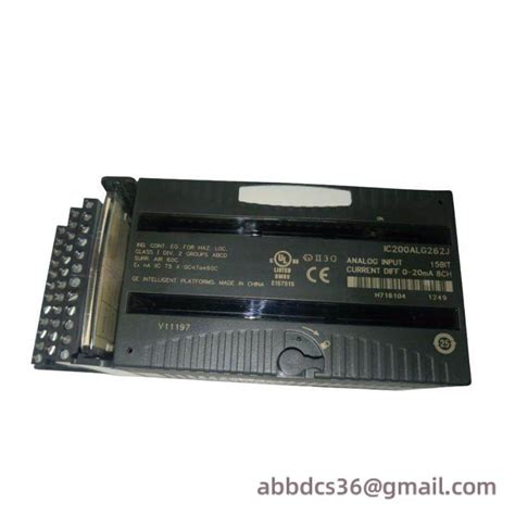 GE IC200ALG262 Analog Input Module Industrial Control Advanced Sensing Solutions Abbbest Com