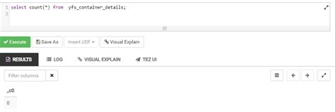 solved count not working on hbase mapped hive table cloudera
