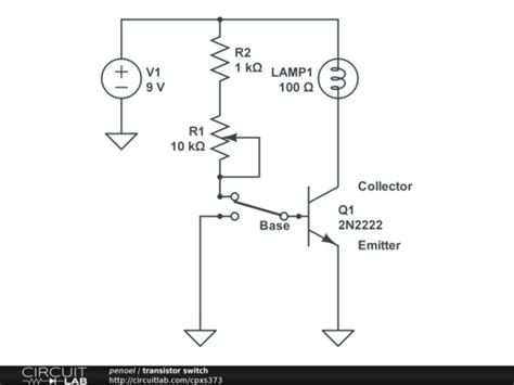 Transistor Switch Circuitlab