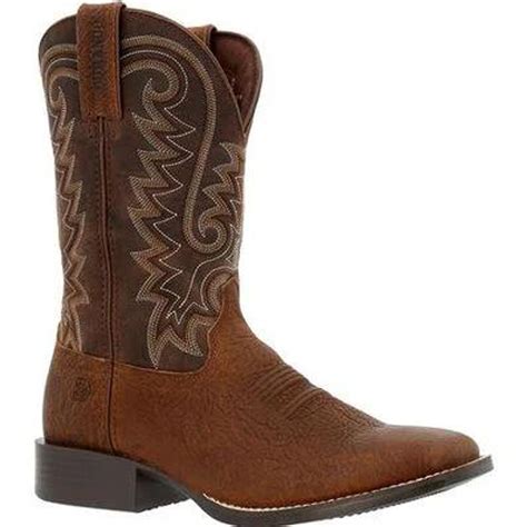 Durango® Mens Bay Brown Westward Square Toe Boots