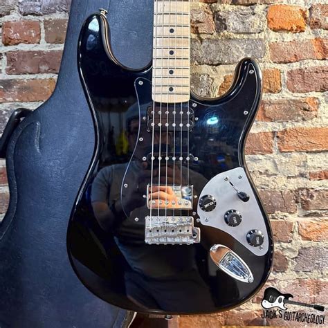 Fender Mim Tuxedo Stratocaster Electric Guitar W Jerrytone Reverb