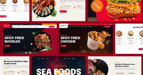 Fresheat Fast Food And Restaurant Nextjs Template Site Templates Landing Page Templates Ft