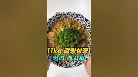 2개월 11키로 다이어트 하면서 즐겨 먹었던 밀크 커리 레시피 Shorts 쇼츠 다이어트 카레 Youtube