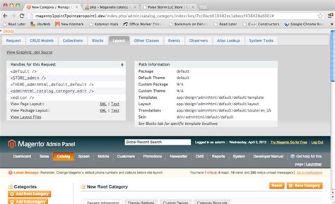 Php Mageneto Catalog Categories Layout Xml Handle Stack Overflow