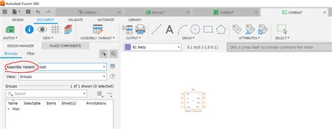 solved how to select assembly variant autodesk community