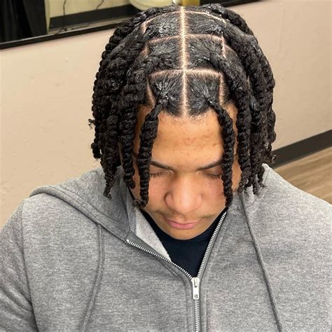 35 Men Two Strand Twists For Stylish Locks Hood Mwr
