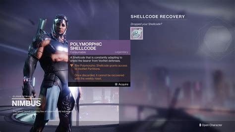 Polymorphic Shellcode Rdestiny2