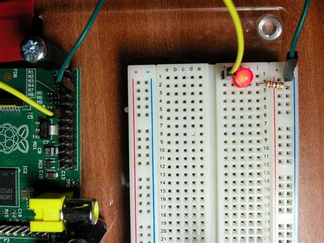 Rasberry Pi GPIO Examples A Single LED Gordons Projects