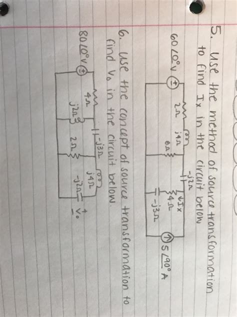 Solved Use The Method Of Source Transformation To Find I X Chegg