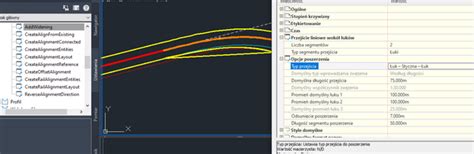 type of offset alignment autodesk community