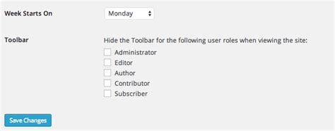 How To Disable The Wordpress User Admin Toolbar Wpexplorer