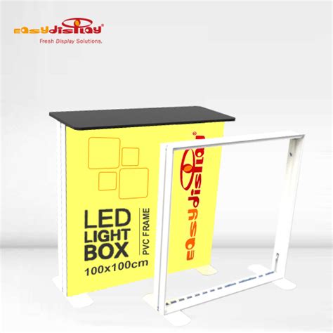 Seg Pvc Light Box Counter 100x100cm