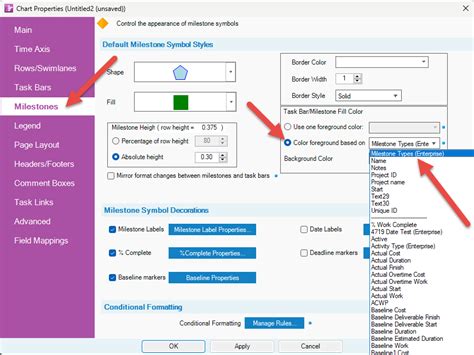 Milestone Types Using Project Online OnePager Blog