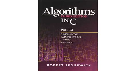 Algorithms In C Parts 1 4 Fundamentals Data Structures Sorting