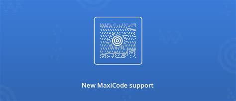 MaxiCode Barcode Reading And Writing