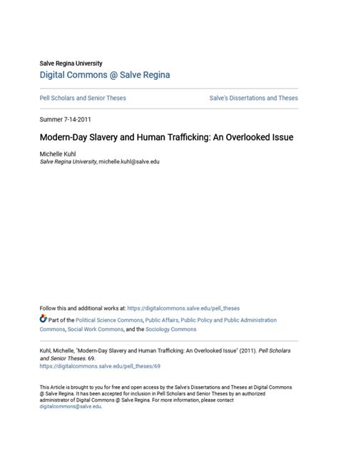 Fulltext Pdf Sex Trafficking Slavery