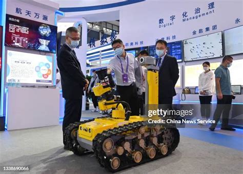 Firefighting Robot Photos And Premium High Res Pictures Getty Images