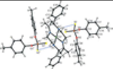 The Molecular Structure Of Compound Showing The Atom Numbering Scheme