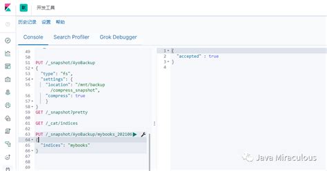 Elasticsearch数据的备份和恢复 墨天轮