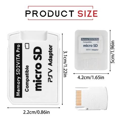 Microsd Adapter Psp Sd2vita V5 0 Psvsd Adapter Micro Sd Tf Card