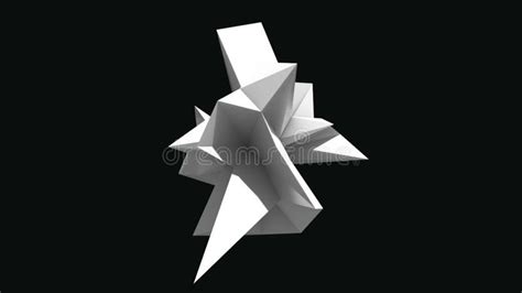 Abstract Background With Fractal Geometric Object Stock Illustration Illustration Of Figure