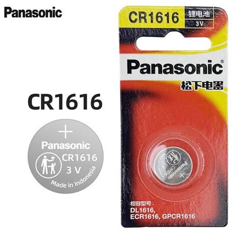 Pin Panasonic Cr1616 Cao Cấp 3v Vỉ 1 Viên Hàng Chính Hãng Shopee