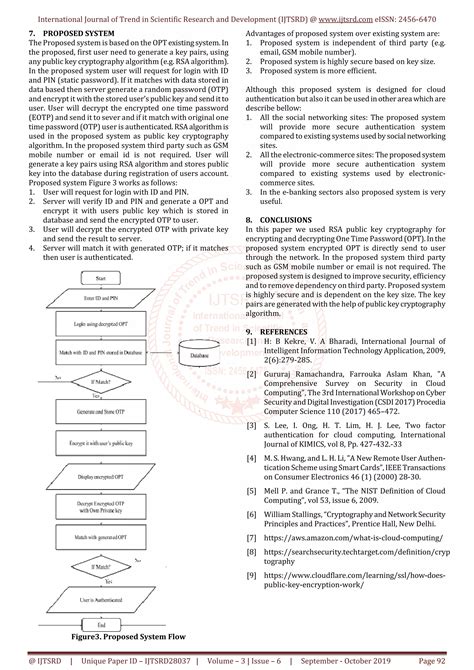Secure One Time Password Otp Generation For User Authentication In