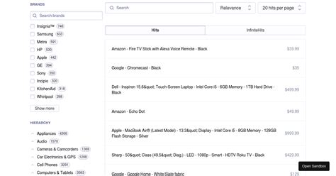 Algoliareact Instantsearch Codesandbox