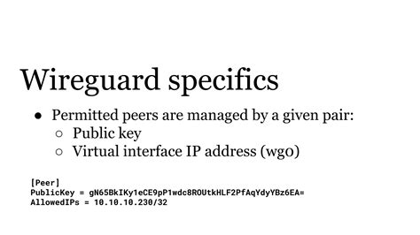 Wireguard A Virtual Private Network Tunnel Pptx