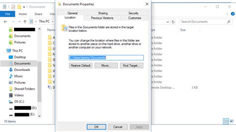 Jeremy Davis Putting Your Windows User Data On A Different Drive