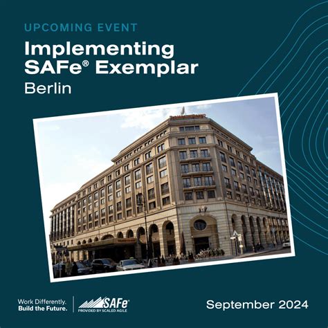 Scaled Agile Inc On Linkedin Scaledagileframework Scaledagileframework Spc Berlin Ai