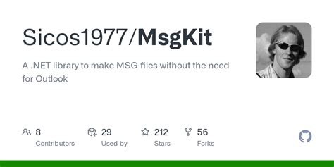 github sicos1977 msgkit a library to make msg files without the need for outlook