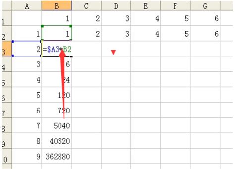 EXCEL 绝对引用使用方法行变列不变 新知