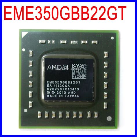 AMD E EME GBB GT Notebook Due Core CPU Microprocessor BGA IC Chip Laptops Chipset In