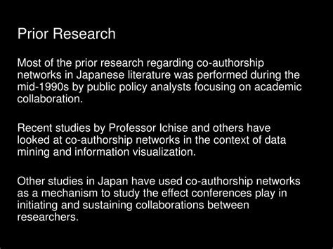 Ppt Visualizing Japanese Co Authorship Data Powerpoint Presentation Free Download Id5863809