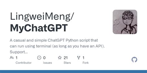 GitHub LingweiMeng MyChatGPT A Casual And Simple ChatGPT Python