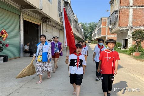安徽阜南人居环境整治丨建设美丽乡村 少先队在行动 知乎