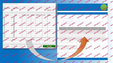 Excel et VBA Créer votre application de gestion de stock Eshoptrip