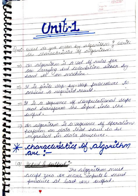 Unit 1 Merged Daa Unit 1 Design And Analysis Of Algorithm Studocu