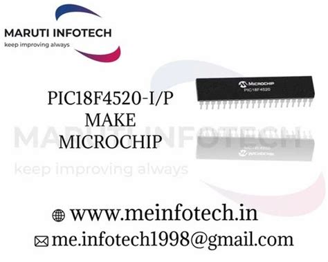 Pic18f4520 Ip Microchip Ic At Rs 530piece Pic Microcontroller In