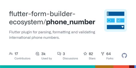 Issues · Flutter Form Builder Ecosystemphonenumber · Github