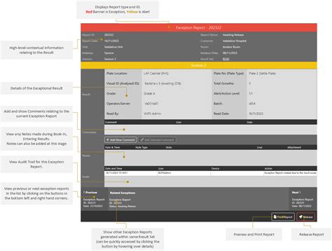 exception reports mrs 3 documentation