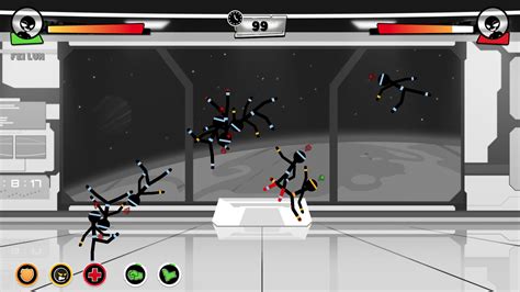 Stickman Fighting中文版 Stickman Fighting空间站 DoDo游戏库