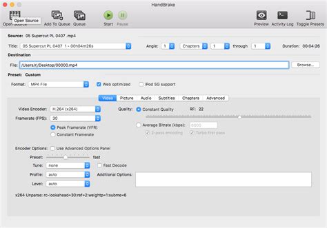 encoding settings for wiredrive editshare helpdesk