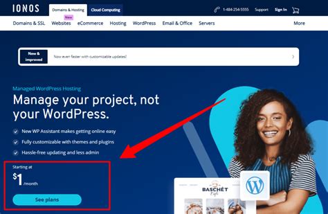 Order Hosting From Ionos 1 Simple Steps By Step Guide