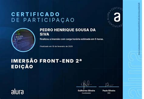 alura desenvolvimentoweb frontend html css react ti informática computação