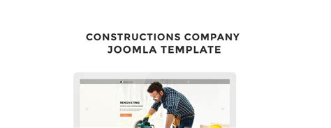 Productivv Construction Clean Joomla Template