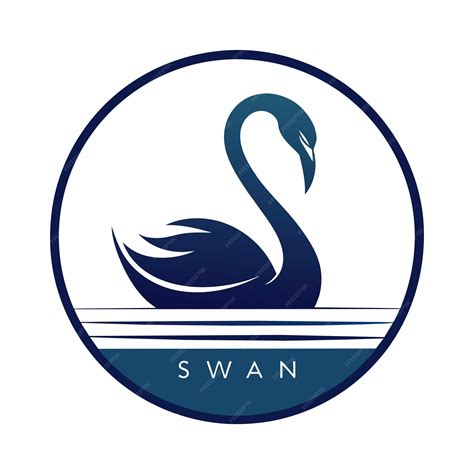 Premium Vector Swan Logo Vector 7