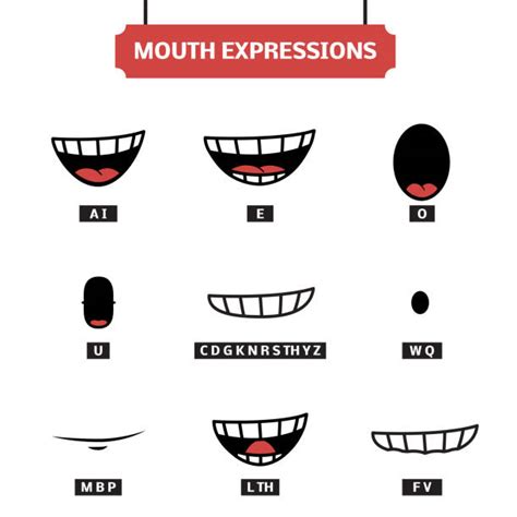 44 000 Cartoon Mouth Shapes Stock Illustrations Royalty Free Vector